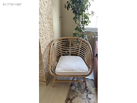 Armchair / İkea rattan berjer at sahibinden.com - 1177611987