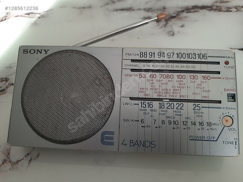Sony Analog Portatif Radyo - Sony Radyo ICF-32 FM LW SW MW - 1285612236