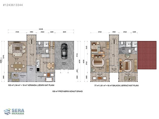 3+1 Prefabrik Ev Modelleri - 1243613344