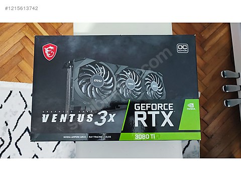 MSI RTX 3080 Ti Ventus 3x - Kutulu - MSI Ekran Kartı İlanları ...