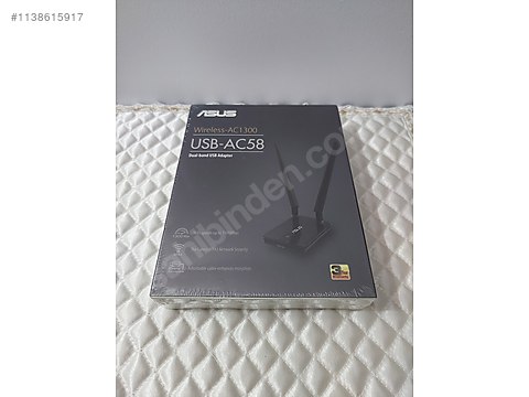 Asus USB-AC58 1300 Mbps Kablosuz Ağ Adaptörü - Ağ Adaptörü ilanları ...