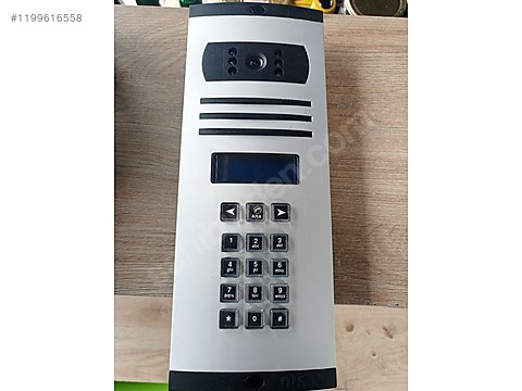 Kameralı dijital panel ve 10 adet diafon - Diyafon & Zil ve Yapı ...