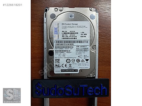 IBM Storwize V3700 1.2TB 10K 6G 00Y2432 00Y5709 00Y5909 HDD sahibinden ...