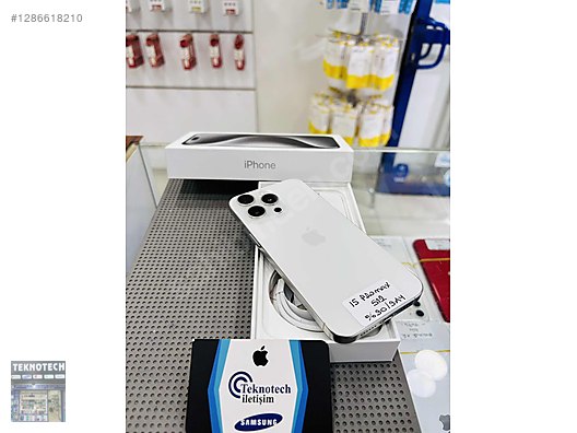 Apple / iPhone 15 Pro Max / İPHONE 15 PRO MAX 512gb BEYAZ İNCİ HATASIZ ...