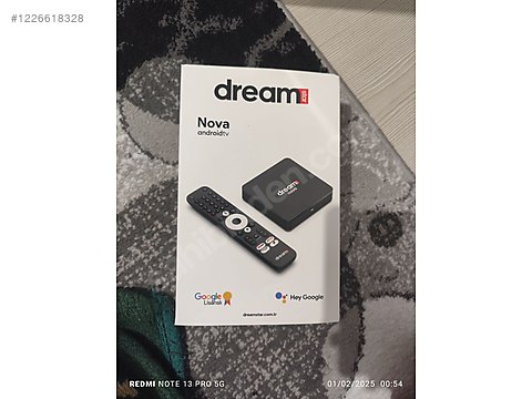 Dreamstar Nova android TV box sahibinden.comda - 1226618328