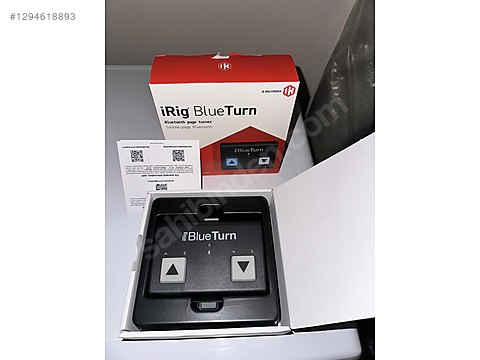 İrig Blue Turn Bluetooth page turner - Prosesör ve Diğer Enstrüman Yan ...