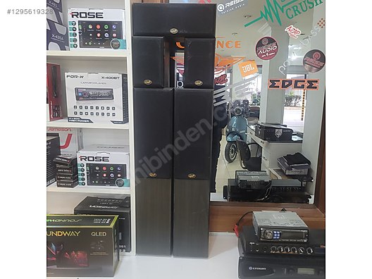 Gale 3040 kule hoparlör seti surround ( 2 adet hediye subwoofer ...