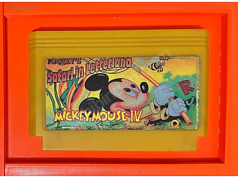 Mickey Mouse 4 - Retro Atari Kaseti at sahibinden.com - 1253619376