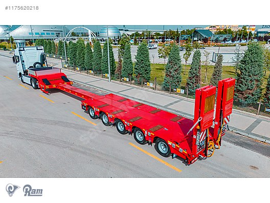 Lowbed / Havuzlu / RAM TREYLER 5 DİNGİL 6 M UZAMALI LOWBED SEMİ TREYLER sahibinden.comda ...