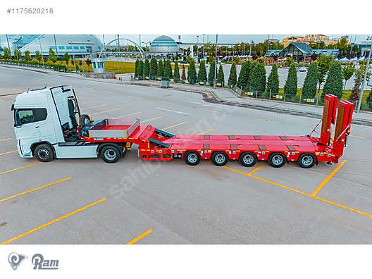 Lowbed / Havuzlu / RAM TREYLER 5 DİNGİL 6 M UZAMALI LOWBED SEMİ TREYLER sahibinden.comda ...