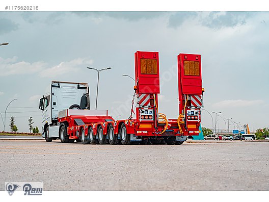 Lowbed / Havuzlu / RAM TREYLER 5 DİNGİL 6 M UZAMALI LOWBED SEMİ TREYLER sahibinden.comda ...