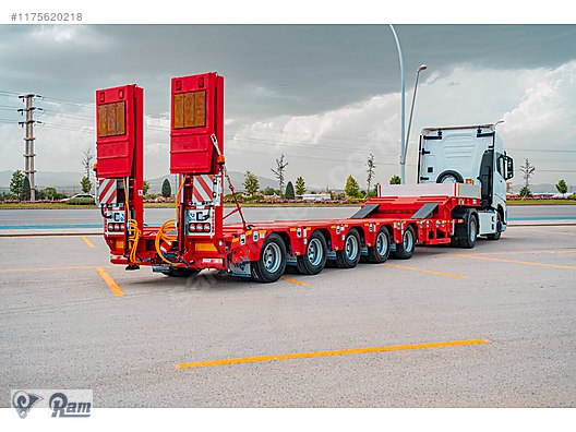 Lowbed / Havuzlu / RAM TREYLER 5 DİNGİL 6 M UZAMALI LOWBED SEMİ TREYLER sahibinden.comda ...