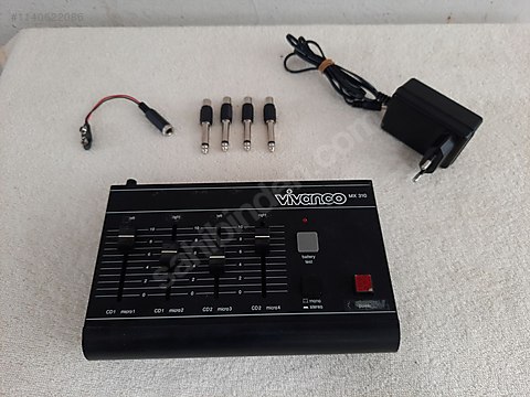 Diğer Pre Amfi - VİVANCO MX310 MİXER VE PİKAP PRE-AMFİSİ - 1140622086