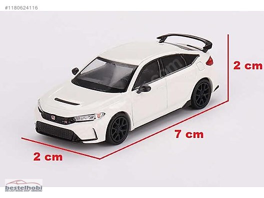 HONDA CIVIC TYPE R CHAMPIONSHIP WHITE 2023 bestelhobi - Diecast Model ...