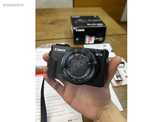 Kompakt Canon PowerShot G7 X Mark II CANON G7X MARK II sahibinden da 1220625278