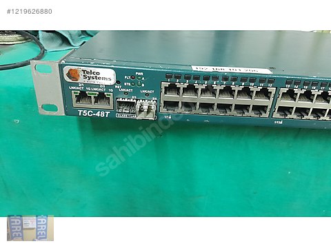 TELCO SYSTEMS T5C-48T SWITCH SORUNSUZ PAZARLIKSIZ - Switch, Hub ...