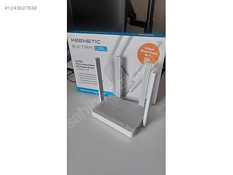 Keenetic Extra DSL AC1200 Kablosuz VDSL2/ADSL2+ Modem Router - VDSL ...