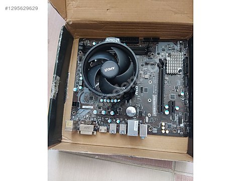 ARIZALİ MSI A320 A PRO MAX + RYZEN 1300X + FAN sahibinden.comda ...