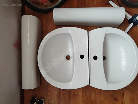 Roca Kale Çift Lavabo - Vitrifiye ve Yapı Malzemeleri sahibinden.com'da ...