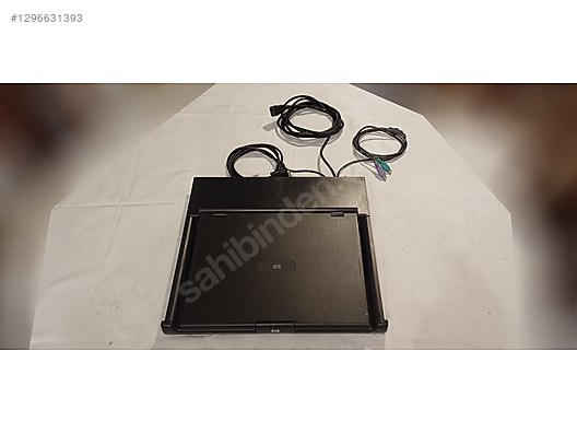 HP TFT5600 RKM-15" LCD 1024 x 768 KVM LCD Konsol Monitör Klavye ...