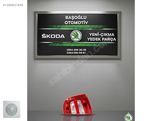 Otomobil & Arazi Aracı / Elektrik / SKODA FABİA SAĞ STOP 00-04 HB ...