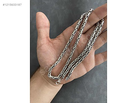 925 ayar gümüş kral kolye 5mm - 60 cm sahibinden.comda - 1215633187