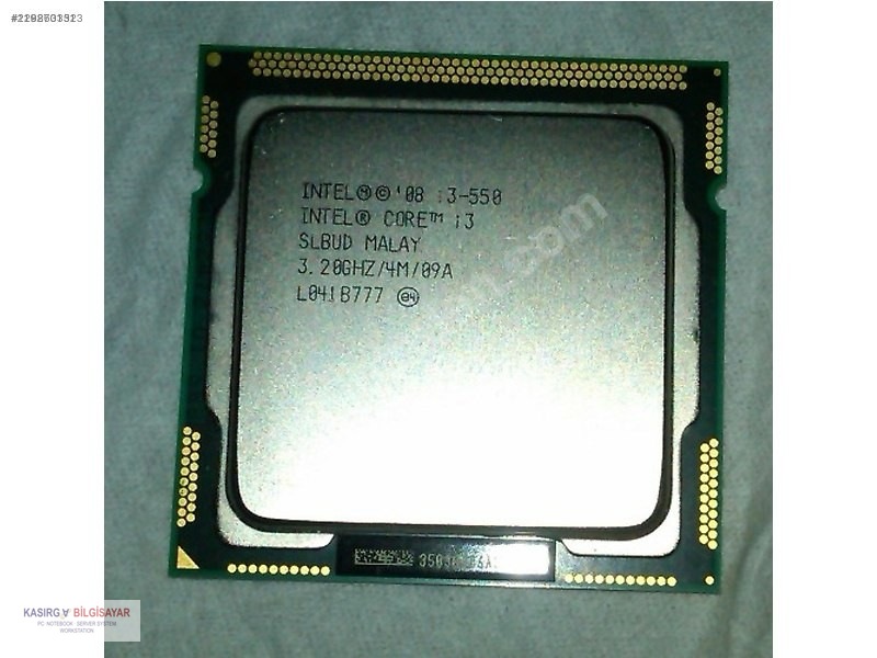 Intel Core i3-550 Processor 4M Cache, 3.20 GHz 1156 Pin sahibinden ...