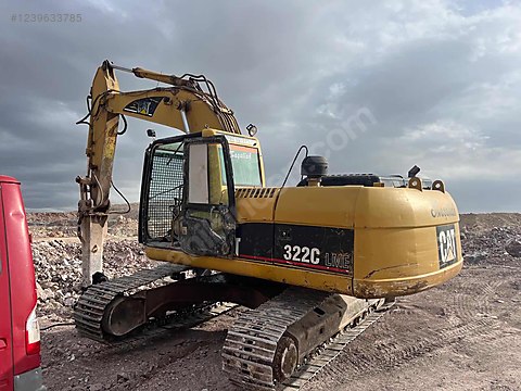 Orjinal Cat 322 C faal çalışan sorunsuz makine - Ekskavatör İlanları ...