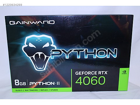 Gainward GeForce RTX 4060 Python Ekran Kartı SIFIR KAPALI KUTU ...
