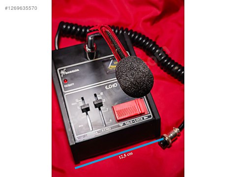 Sadelta Echo Master Plus telsiz masa mikrofonu (lisanssız) at ...