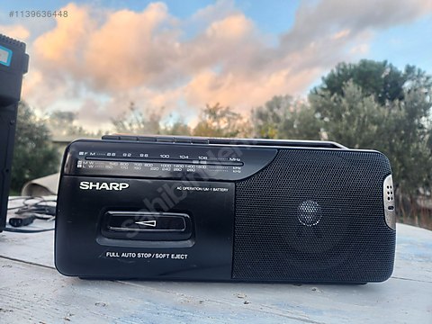 SHARP RADİO KASET ÇALAR TERTEMİZ - İkinci El Sharp Müzik Seti & Teyp ...