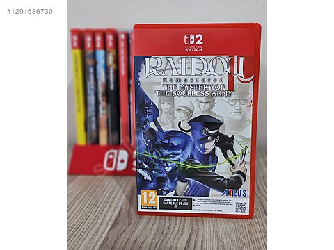 Raidou Remastered the Mystery of the Soulless Army sahibinden.comda ...