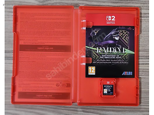 Raidou Remastered the Mystery of the Soulless Army sahibinden.comda ...