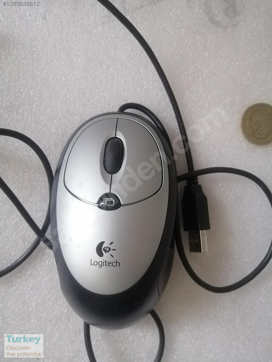logitech ultrax optical kablolu mini mouse sahibinden.comda - 1295636812