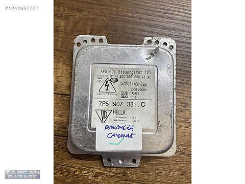Otomobil & Arazi Aracı / Elektrik / Porsche Cayenne 958 Xenon Far Beyni ...
