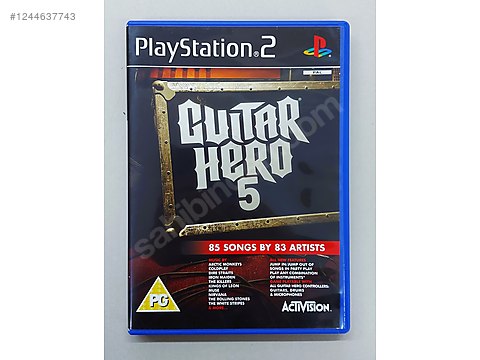Guitar Hero 5 PS2 - Orijinal PlayStation 2 Oyunu sahibinden.comda ...