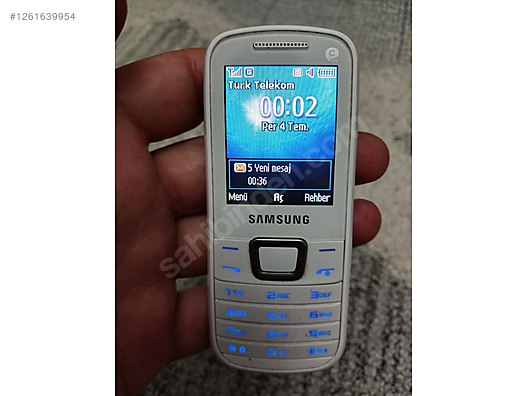Samsung / E2250 / Samsung 2250 tuşlu telefon sahibinden.comda - 1261639954