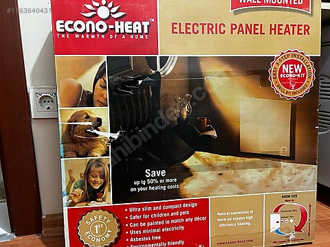 Econo-heat marka kutusu hiç açılmamış panel ısıtıcı sahibinden.comda ...