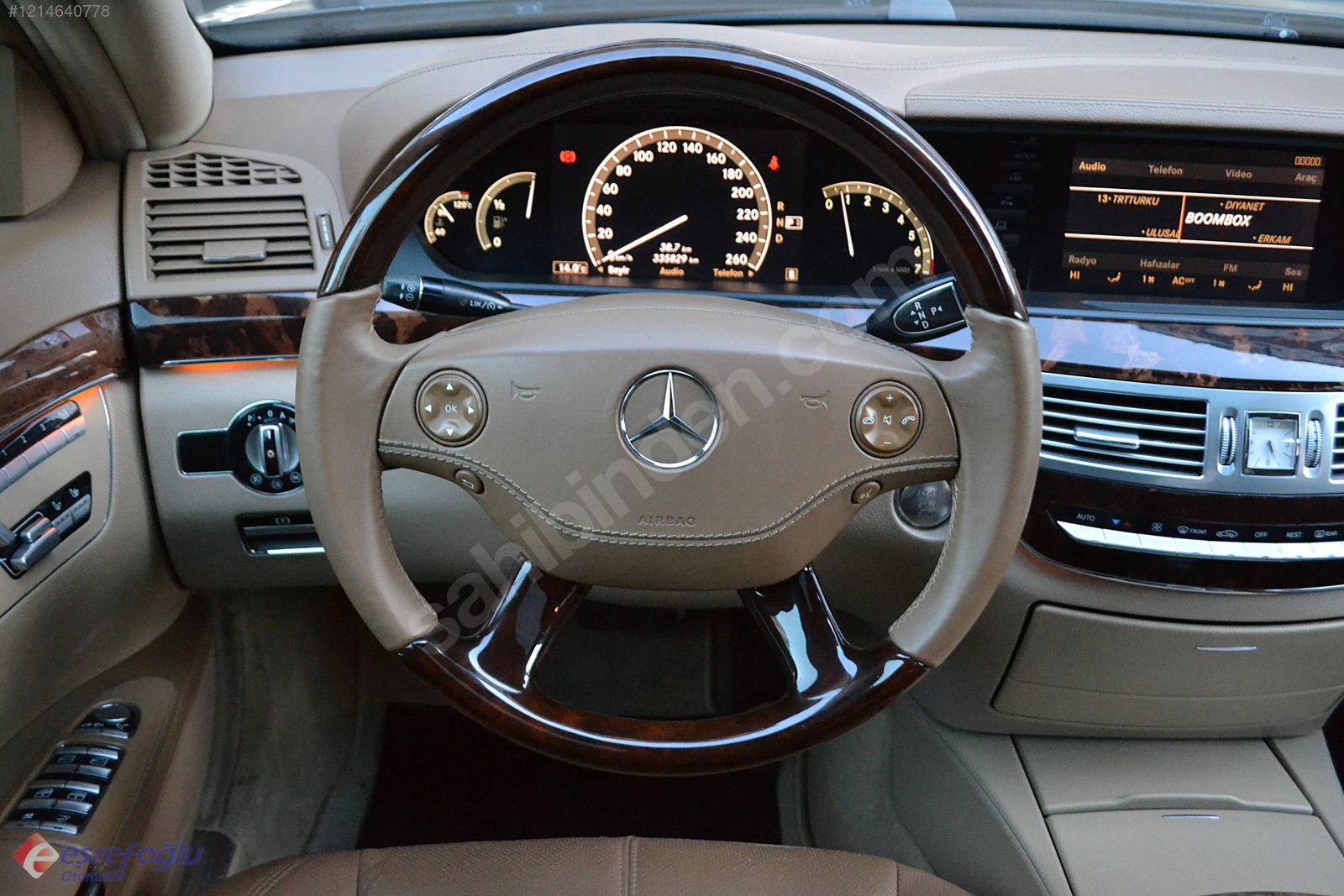 Mercedes-Benz / S Serisi / S 350 / 350 L / EŞREFOĞLU 2006 S350 SOĞUTMA, MAUN DİREKSİYON, ARKA ...