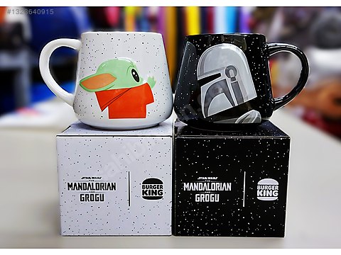 Burger King x Star Wars The Mandalorian and Grogu Mug Kupa Seti ...