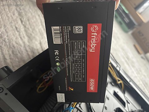 FRISBY 650W PSU SON FİYAT sahibinden.comda - 1322642584