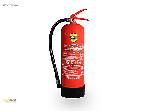 AYG 6 KG KKT ABC TİPİ RUHSATA UYGUN YANGIN SÖNDÜRME CİHAZI - Yangın ...