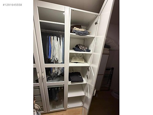 Gardırop / Acil 10 Ocak Son IKEA PAX Modüler Gardırop Geniş Depolama ...