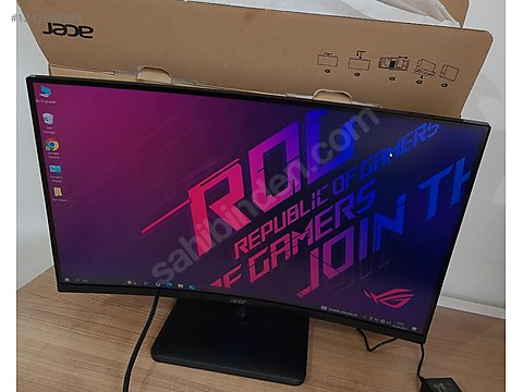 Acer Nitro ED270X 240HZ 27" 1 ms Full HD Curved Monitör sahibinden ...