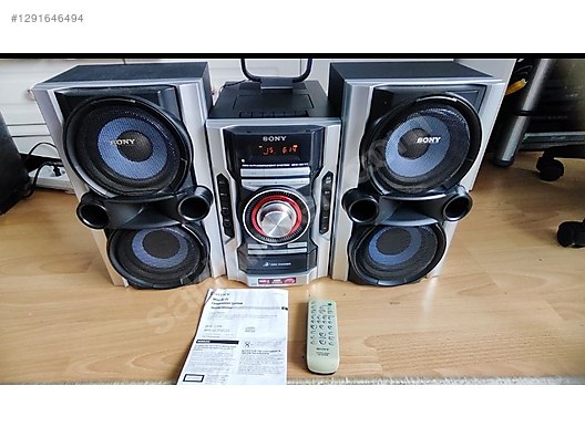 SONY MINI HI-FI COMPONENT SYSTEM MHC-EC77 KUMANDASI MEVCUT - İkinci El ...