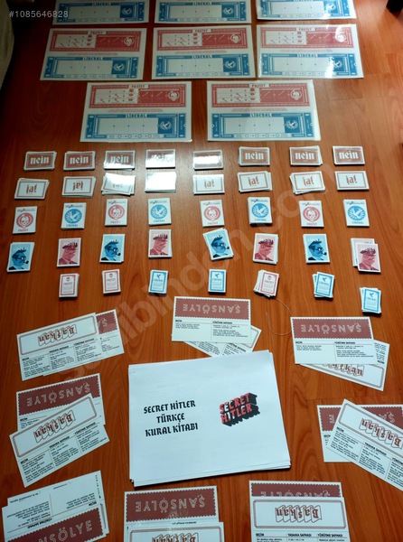 Secret Hitler Kutu Oyunu sahibinden.comda - 1085646828