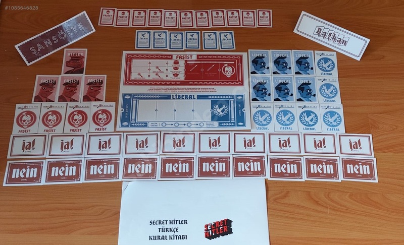 Secret Hitler Kutu Oyunu sahibinden.comda - 1085646828