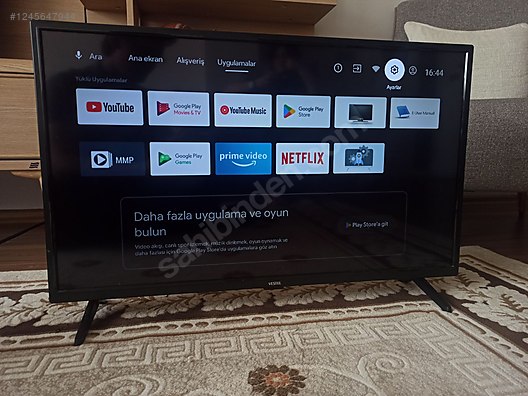 Vestel 32" android tv sıfır gibi - İkinci El Vestel LED & LCD TV ...