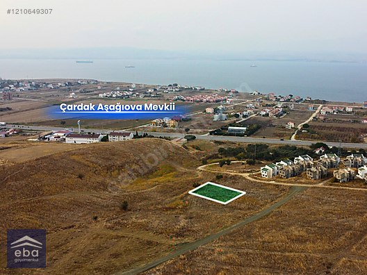 Lapseki Çardak'ta Hakim Tepe Konumda Manzaralı 328m² İmarlı Arsa ...