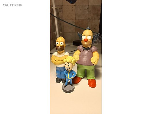Homer Simpson Krusty Fallout Pipboy 3D Baskı Büyük Boy sahibinden.comda ...